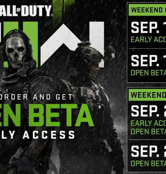 Cod Modern Warfare 2 Beta Release Date Time And How To Get A Beta Code