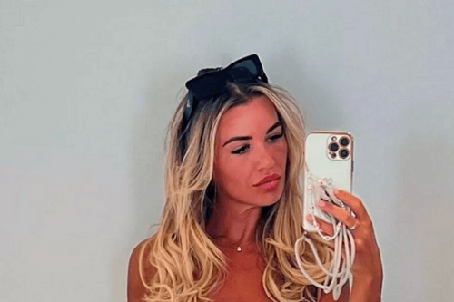 Fans Call Christine Mcguinness Off The Scale As She Goes Topless In A